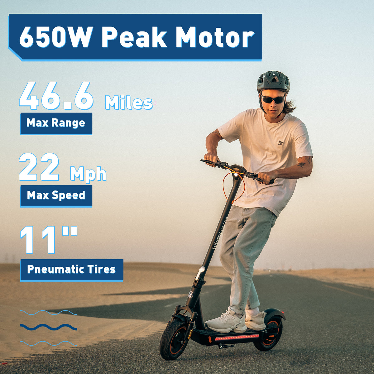 Hiboy MAX Pro Electric Scooter | Long-Range Up to 46.6 Miles