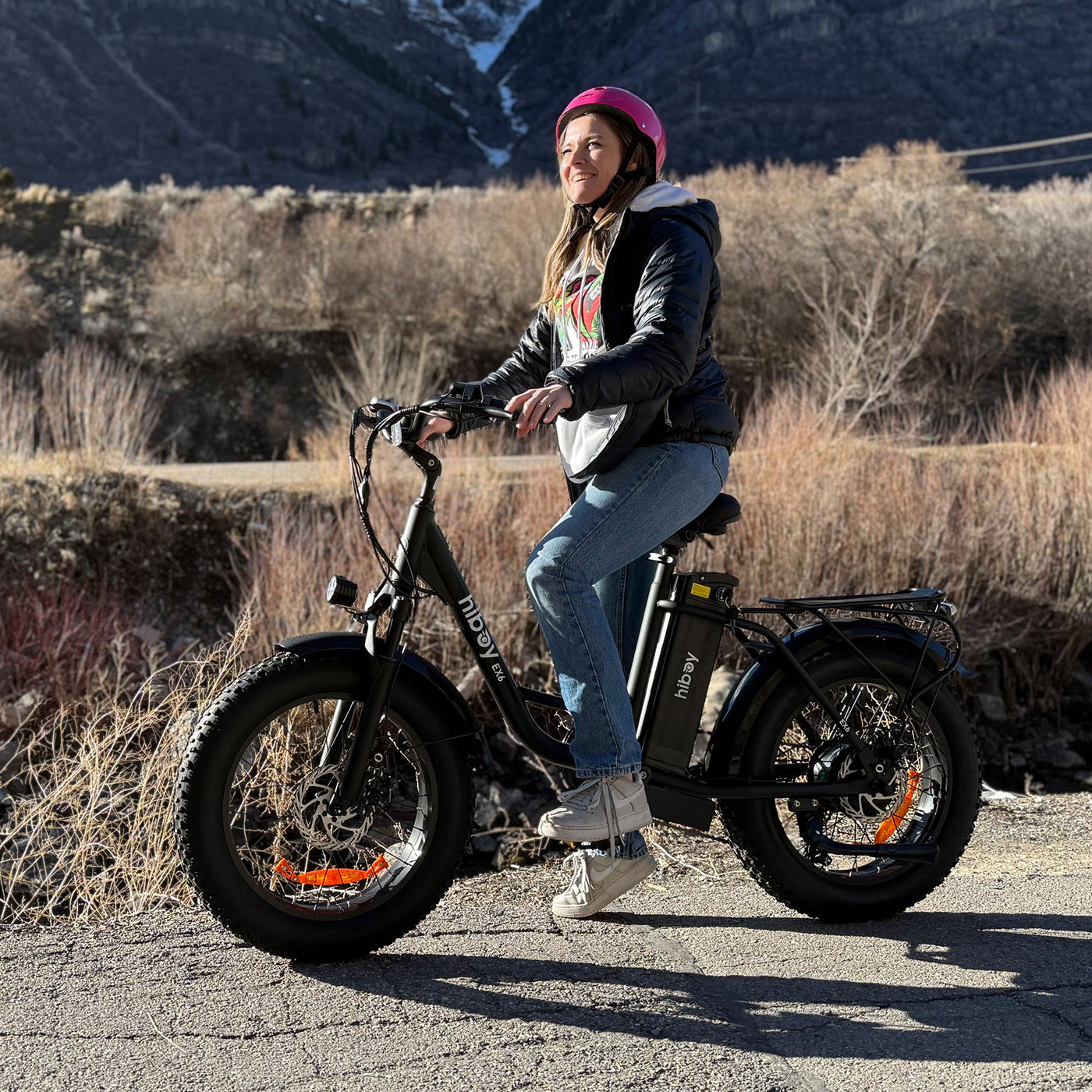 Hiboy EX6 Step-thru Fat Tire Electric Bike